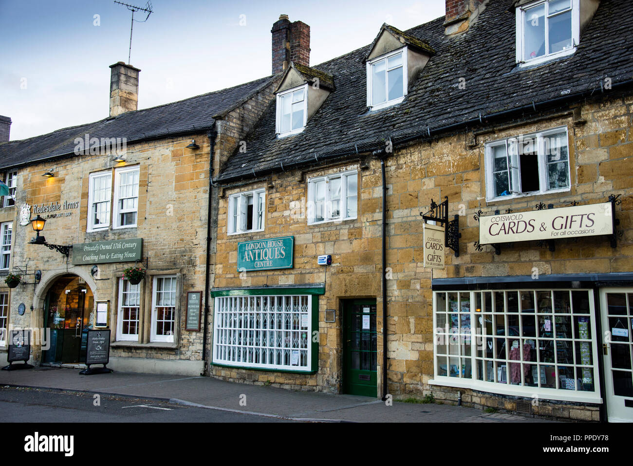Redesdale Arms Hotel 17th century coaching house in the Cotswold ...