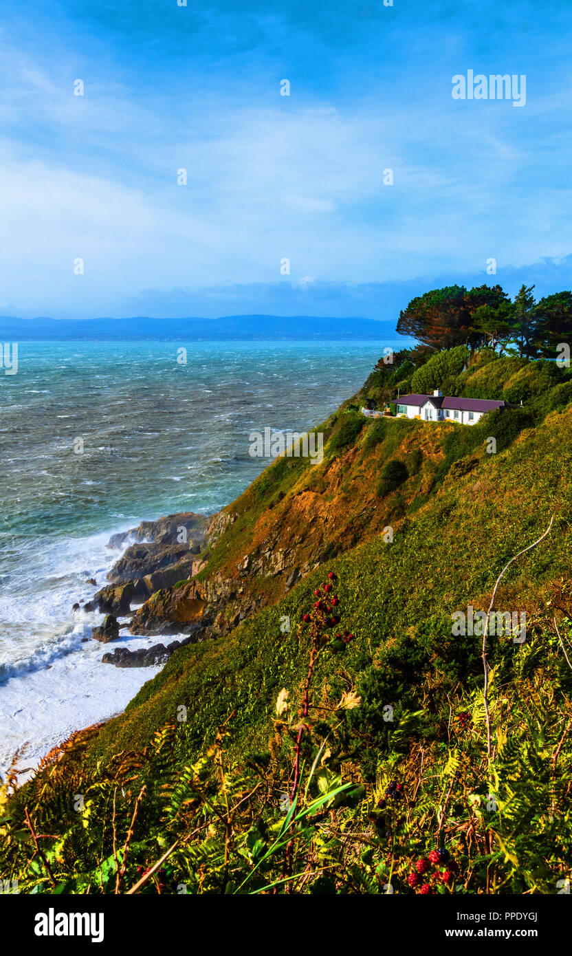 Cliff Cottage Howth Dublin Ireland Stock Photo - Alamy
