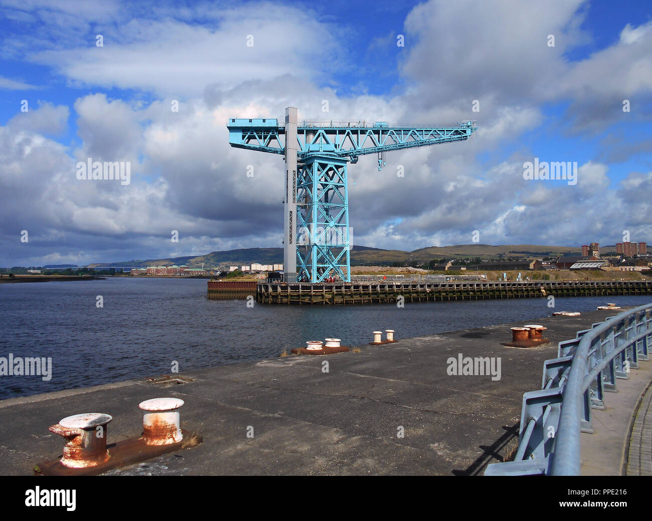 The mighty Titan crane, which was once part of the famous John Brown ...