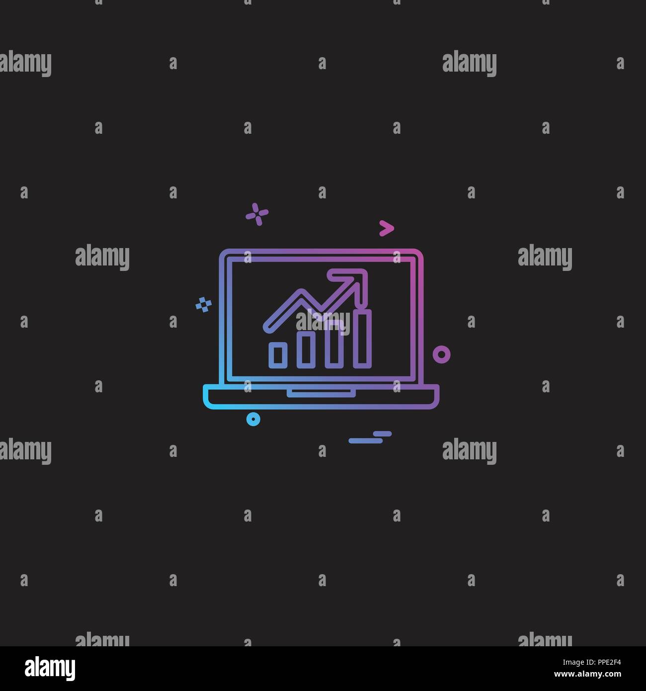Computer icon design vector Stock Vector Image & Art - Alamy
