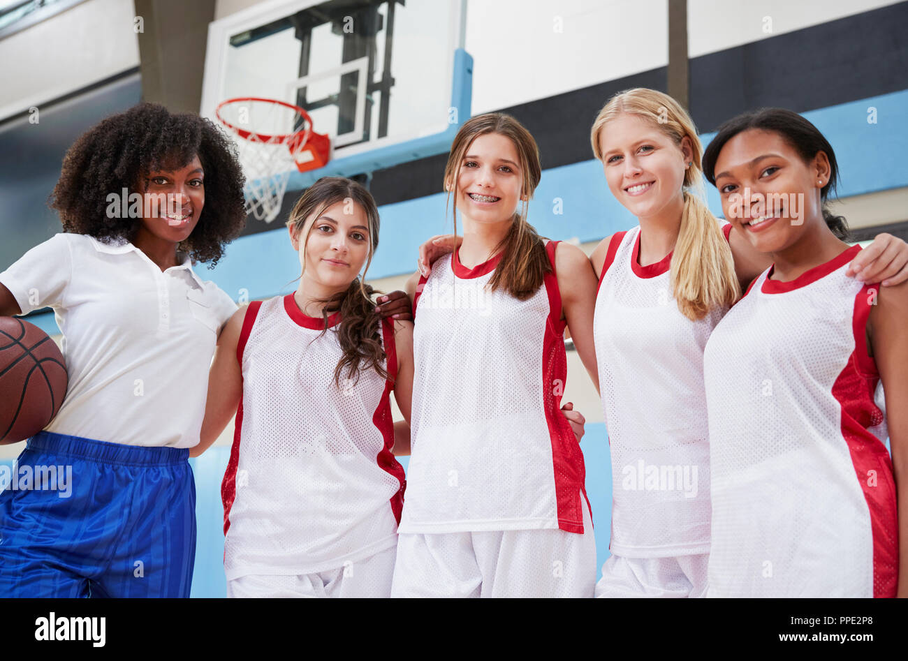 Female pe teacher hi-res stock photography and images - Alamy