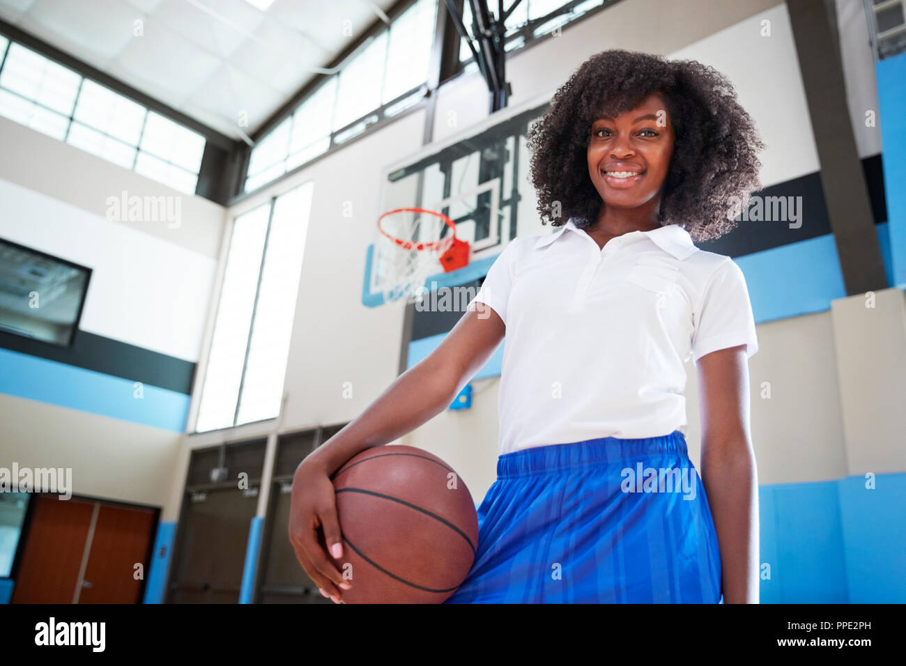 Physical Education Class Basketball
