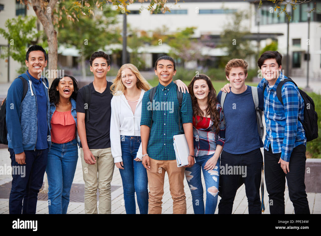 College portrait hi-res stock photography and images - Alamy