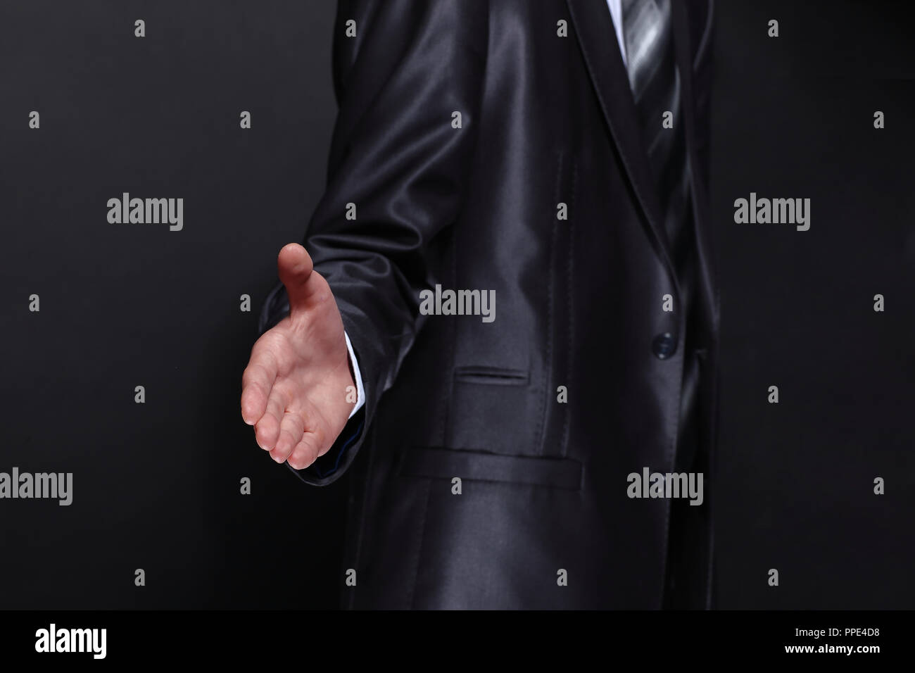 Businessman holding with extended hi-res stock photography and images ...