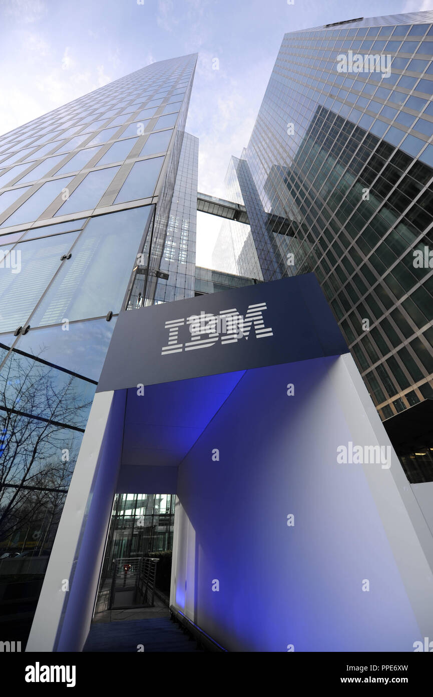 The American IT and consulting company IBM opens its new "Watson IoT ...