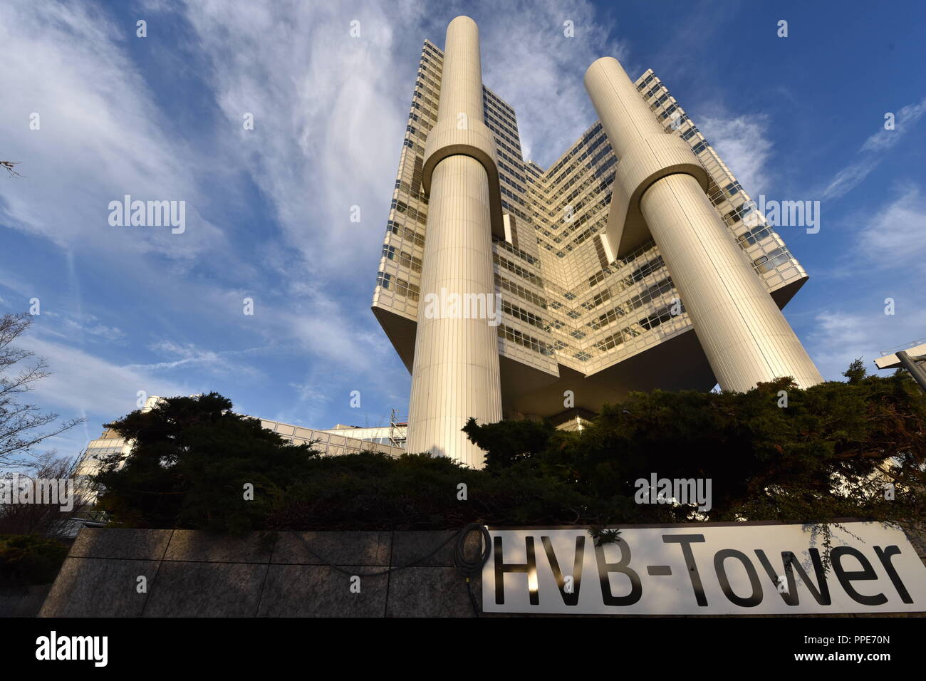 Head office of HypoVereinsbank (HVB Tower) at Effnerplatz in ...