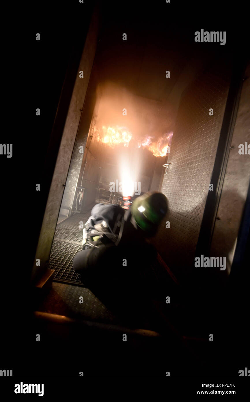 Fire drill students hi-res stock photography and images - Alamy