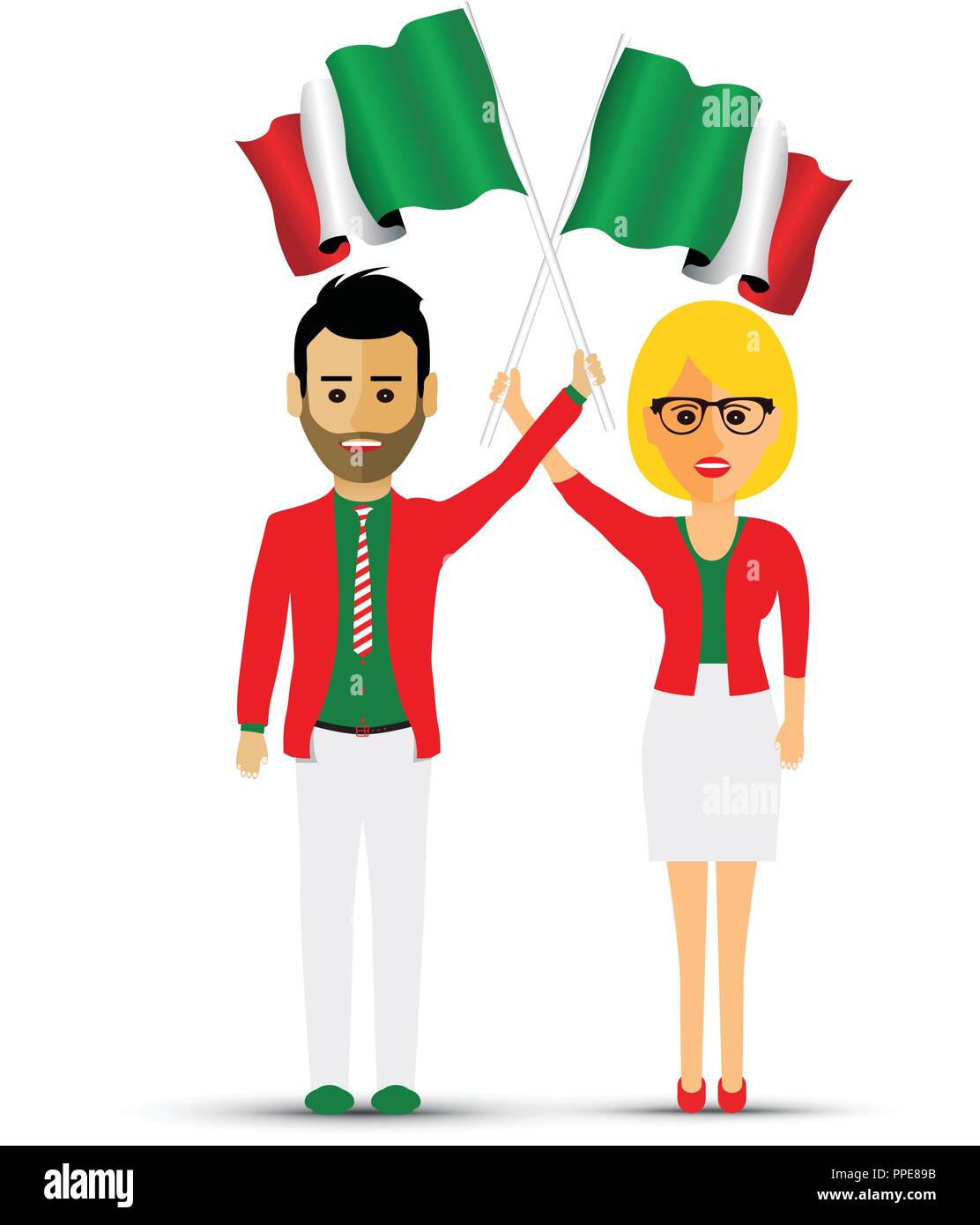 Typical Italian Man Cartoon