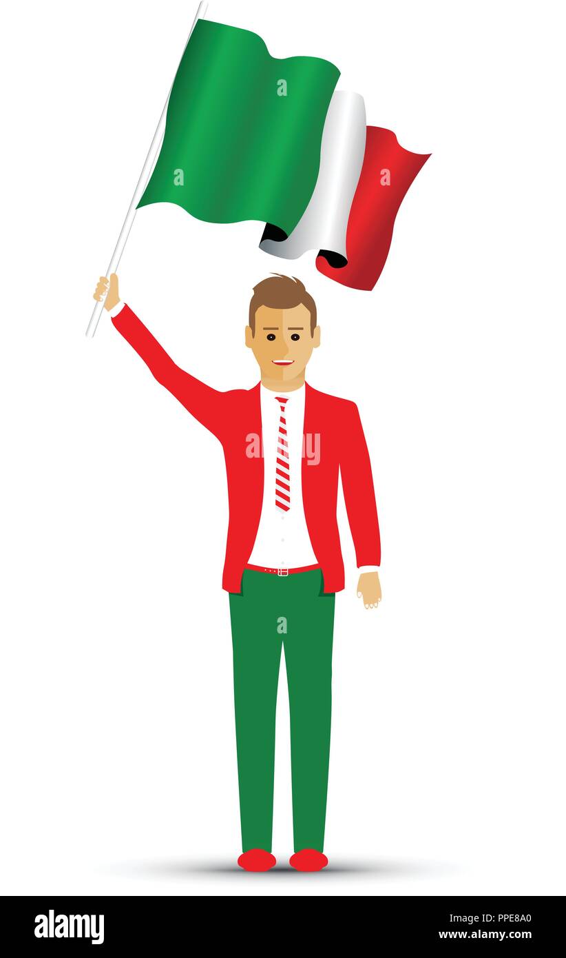 Typical Italian Man Cartoon