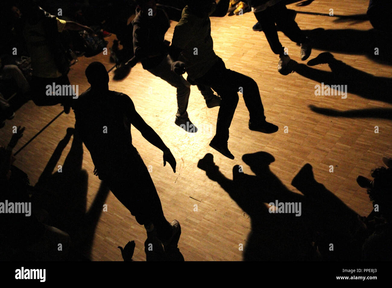 Participants at the international hip-hop dance competition "Funk the ...