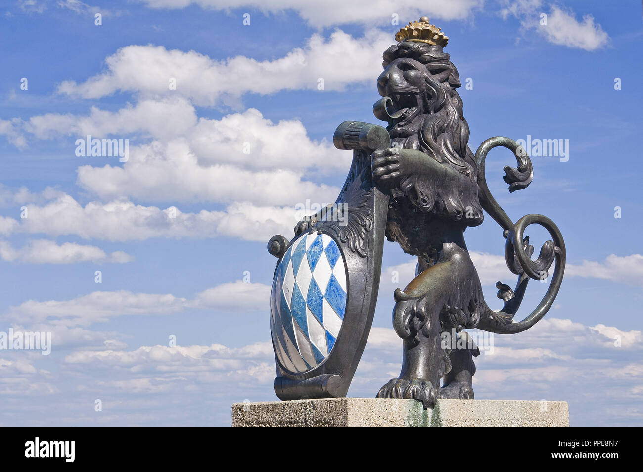 The Bavarian Lion Stock Photo - Alamy
