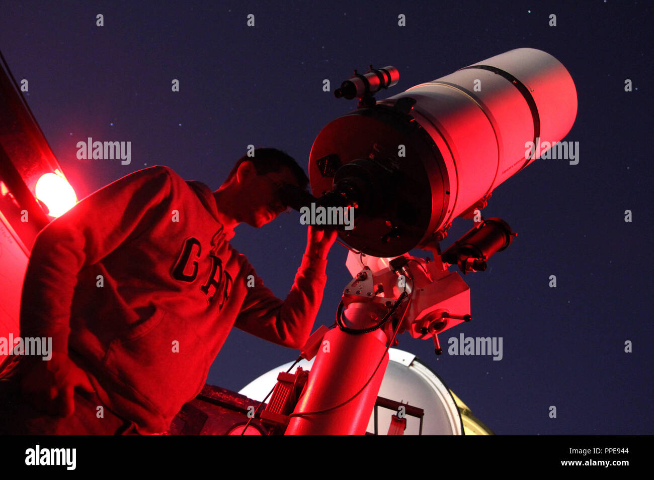 Tour of the Public Observatory Munich Stock Photo - Alamy