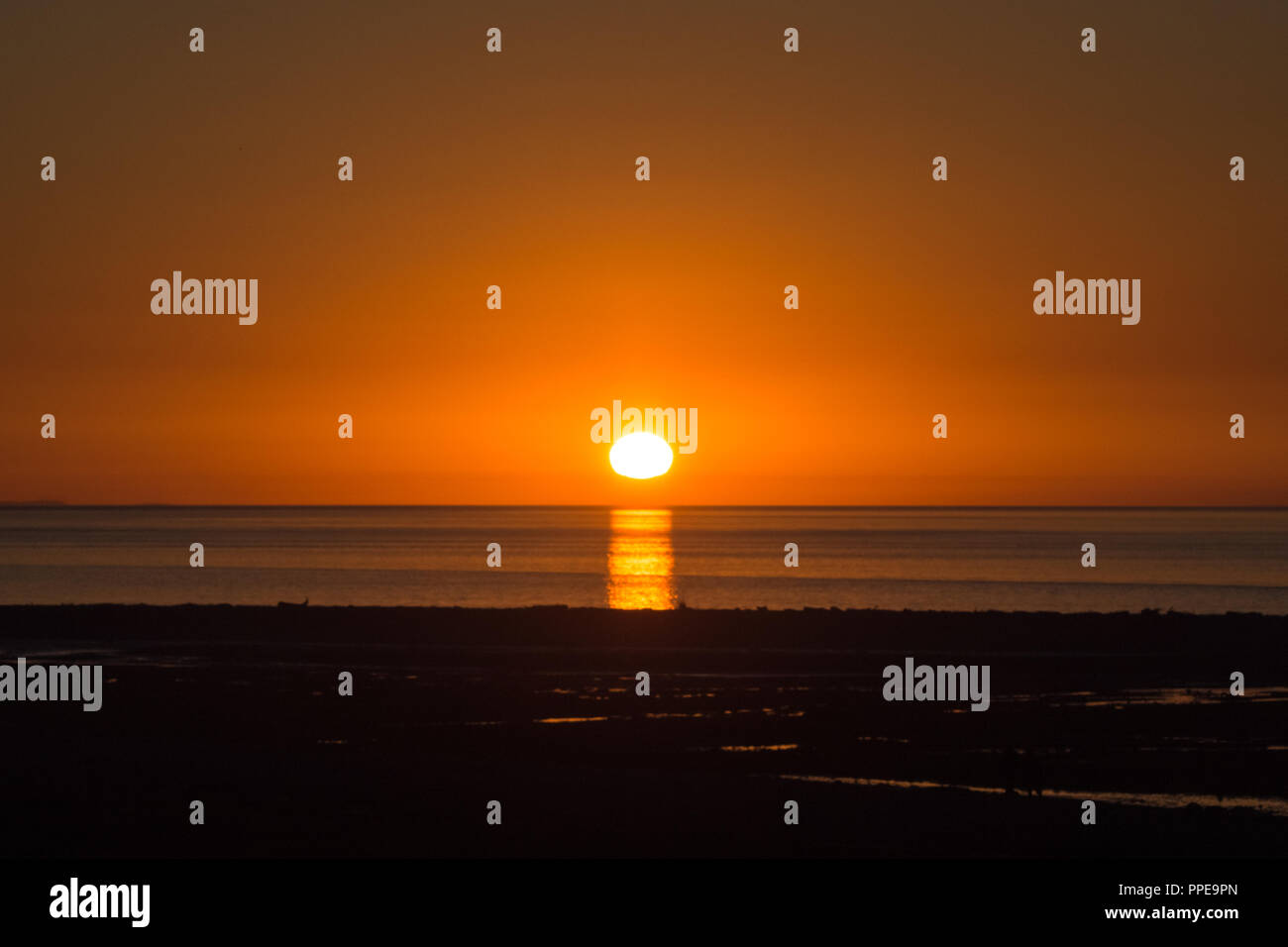 Sunset landscape chile hi-res stock photography and images - Alamy
