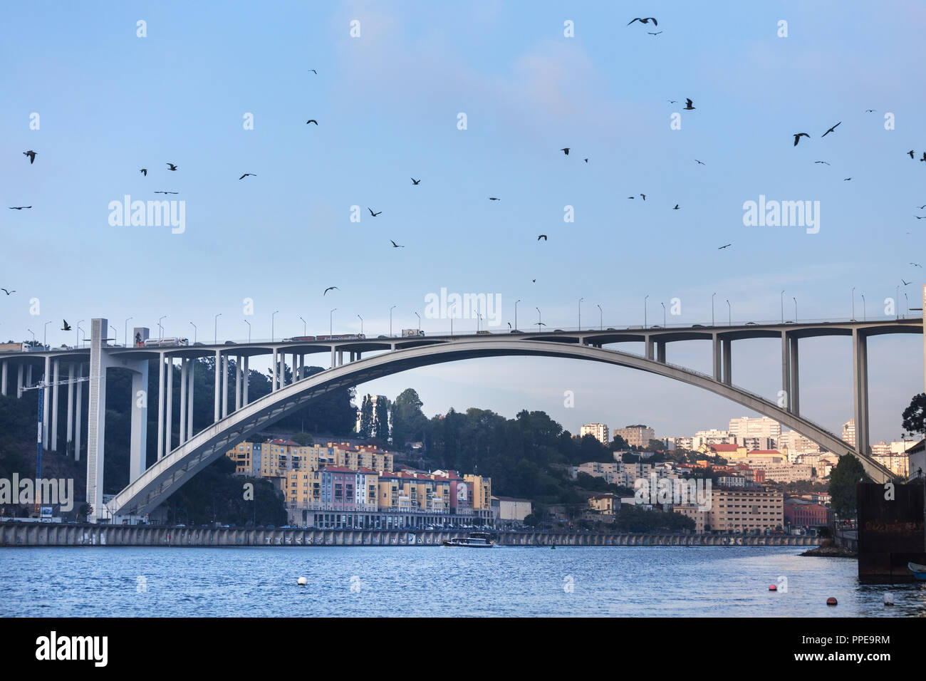 porto historic city bridge in portugal Stock Photo - Alamy