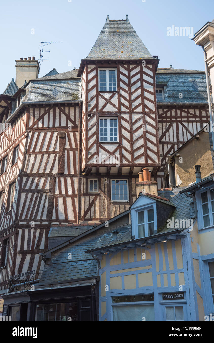 Rennes fachwerk hi-res stock photography and images - Alamy