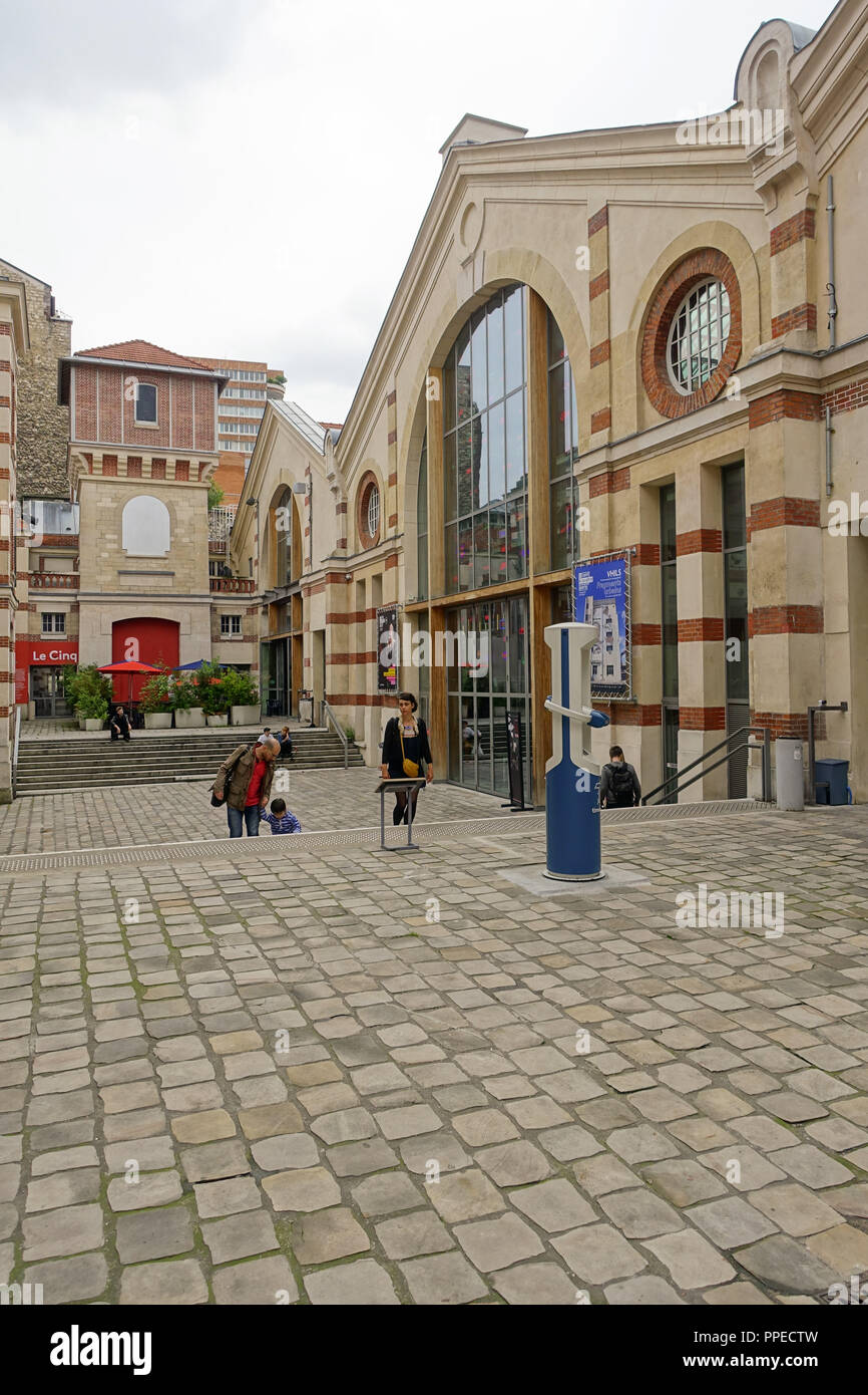 Paris, Le Centquatre (le 104 Stock Photo - Alamy