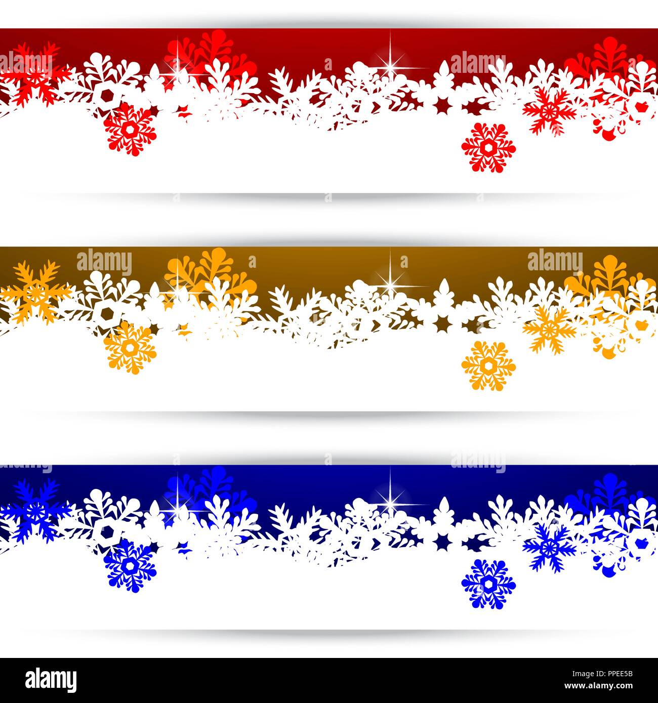 Christmas banners Stock Vector Images - Alamy