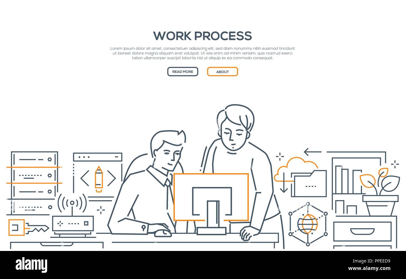 Quality process Stock Vector Images - Alamy