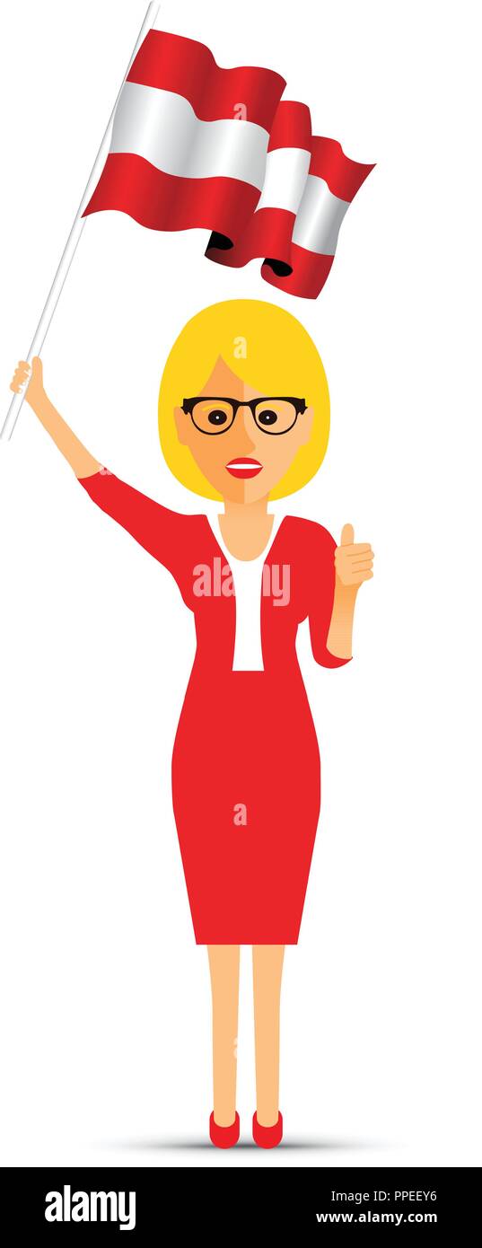 Austrian lady Stock Vector Images - Alamy