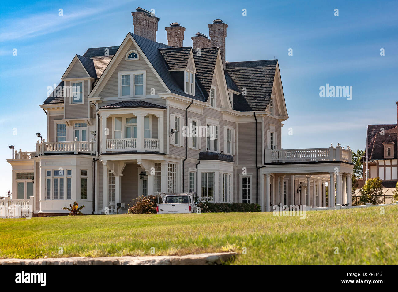 Anglesea Estate ,Newport, Rhode Island. A privately owned 19th-century ...