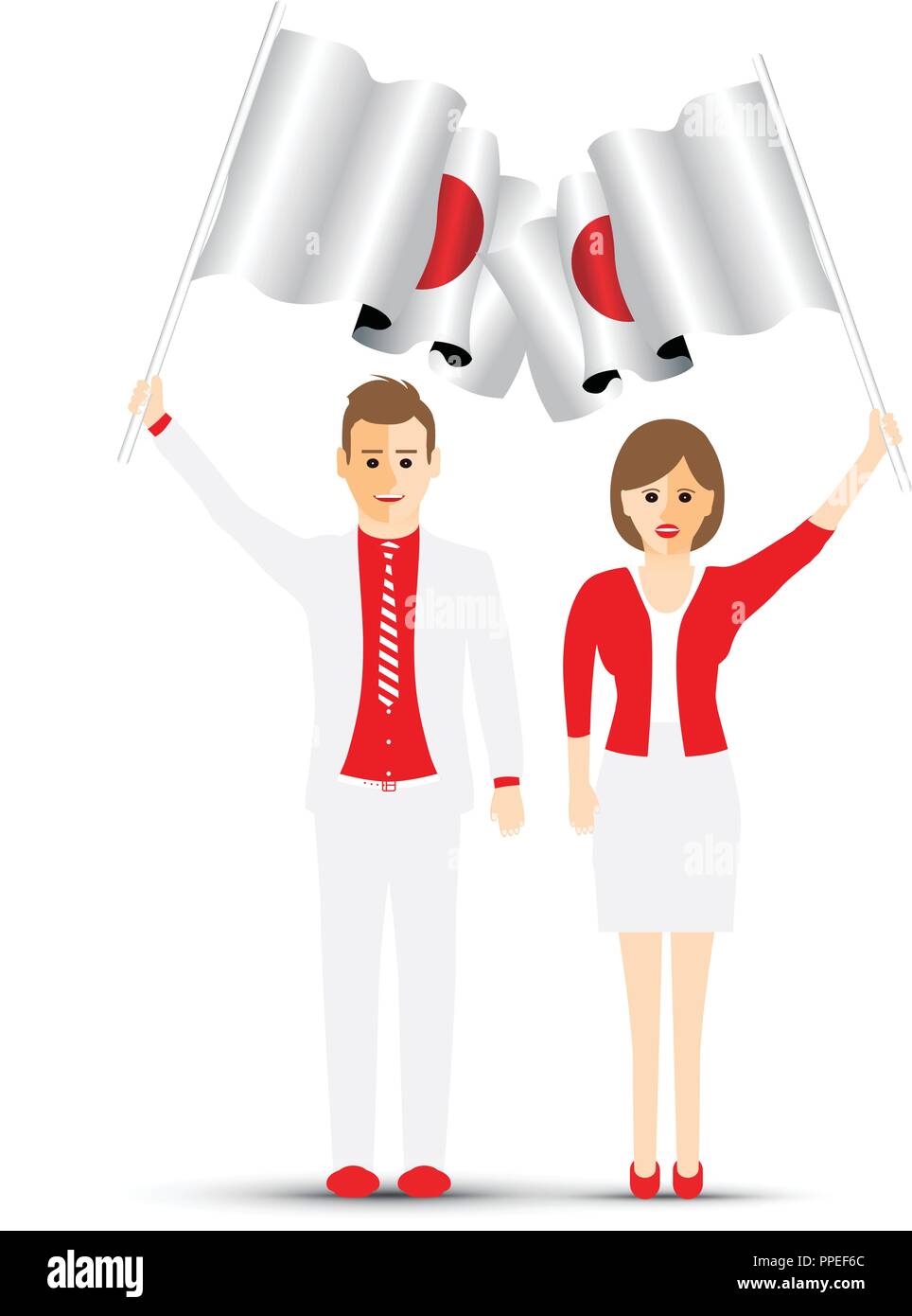 Japanese business people Stock Vector Images - Alamy