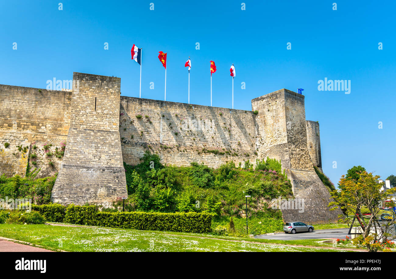 The Chateau de Caen, a castle in Normandy, France Stock Photo - Alamy