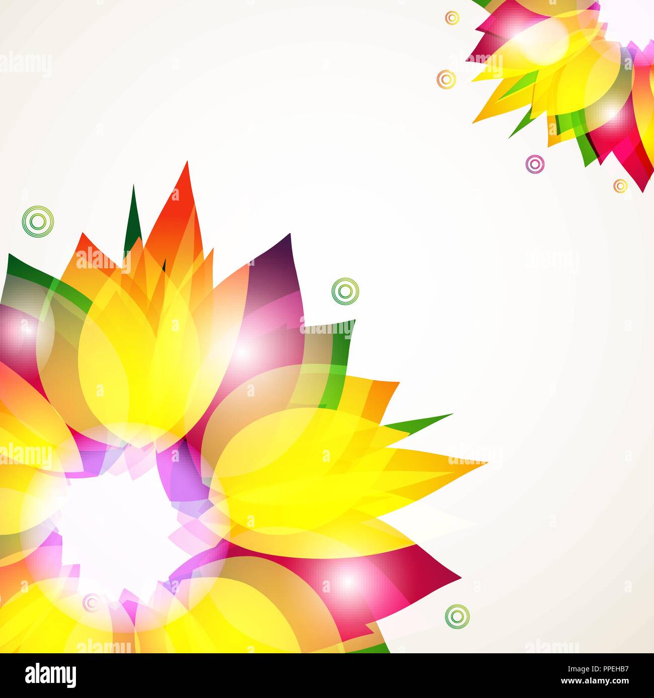 Floral abstract background hi-res stock photography and images - Alamy