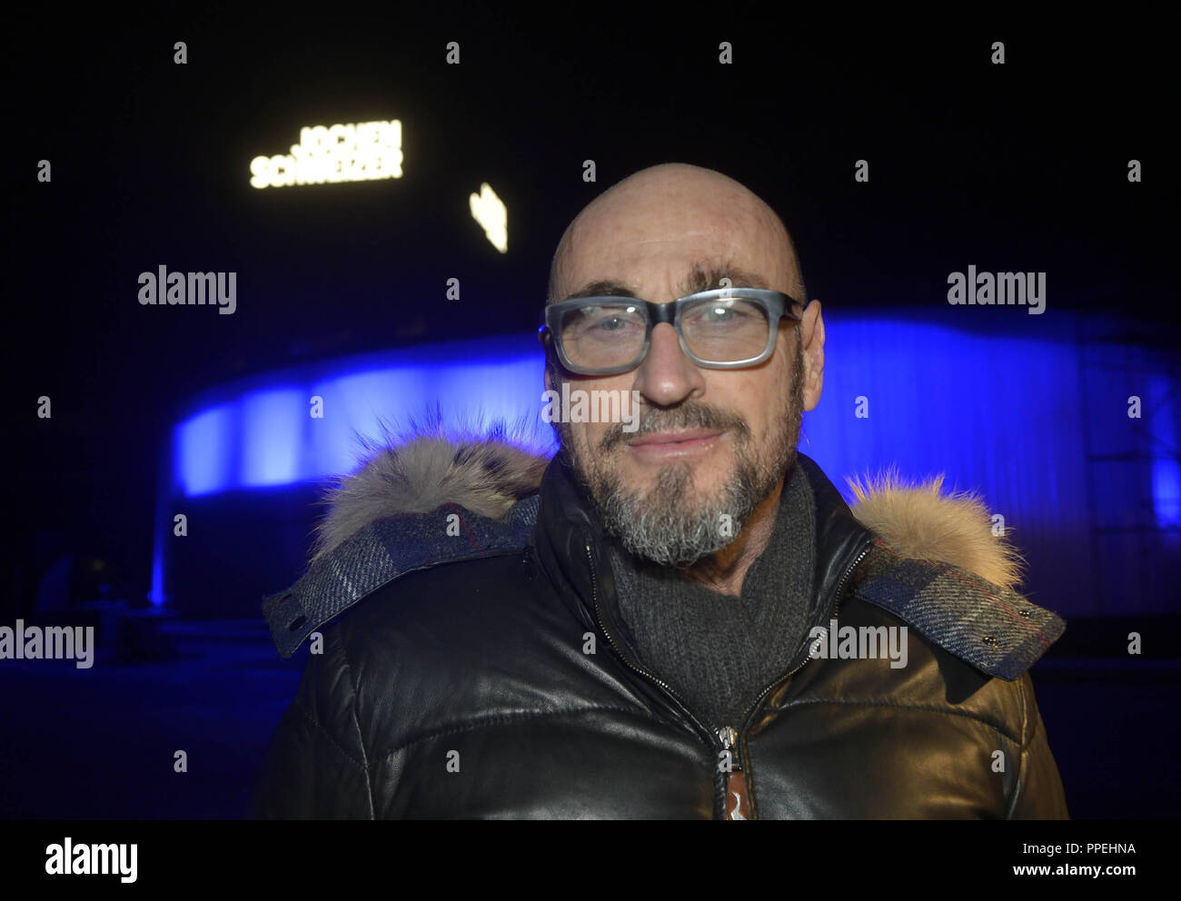 The entrepreneur Jochen Schweizer at a light event at the newly ...