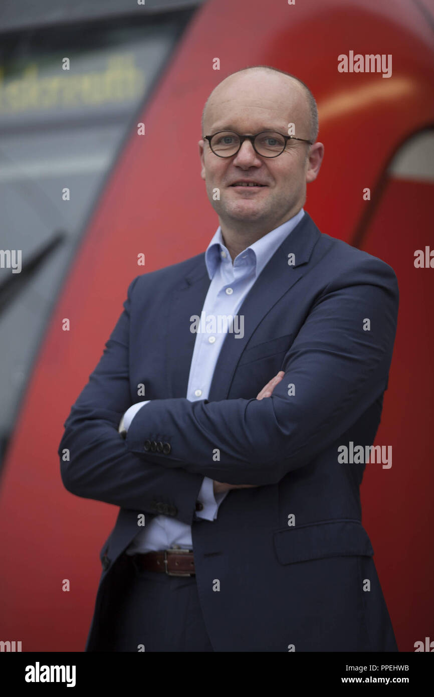 Heiko Buettner, Managing Director HR of DB Vertrieb GmbH, pictured in ...