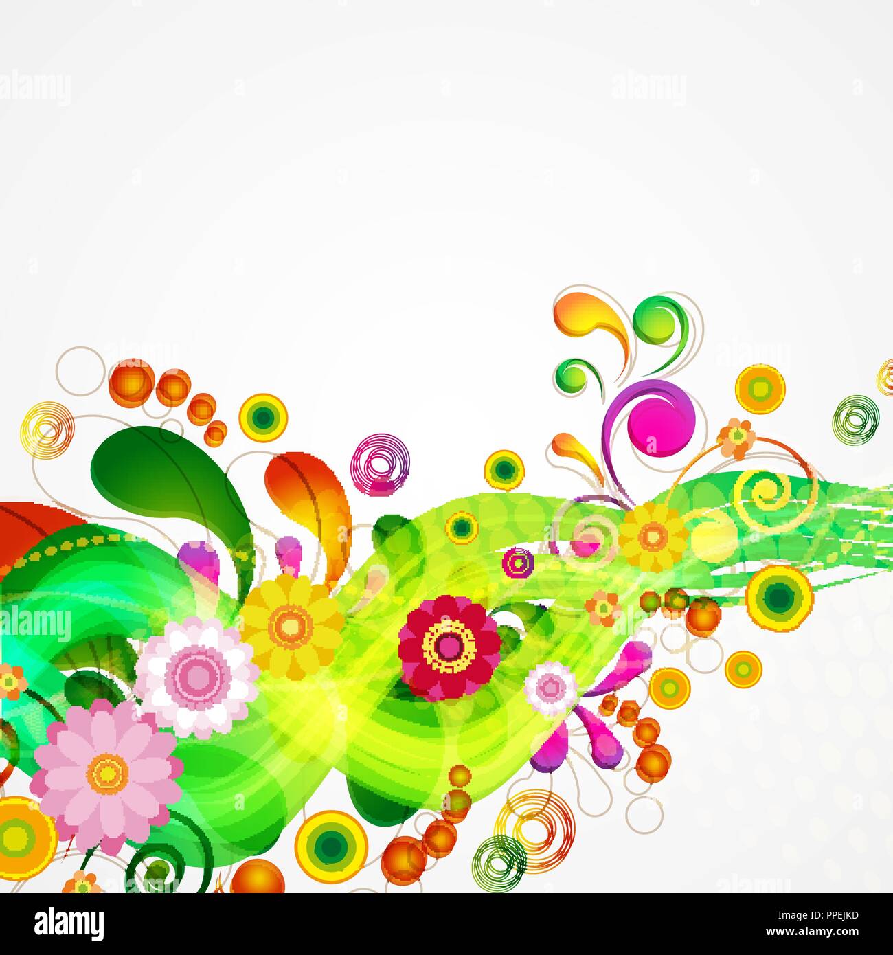 floral design elements Stock Vector Image & Art - Alamy