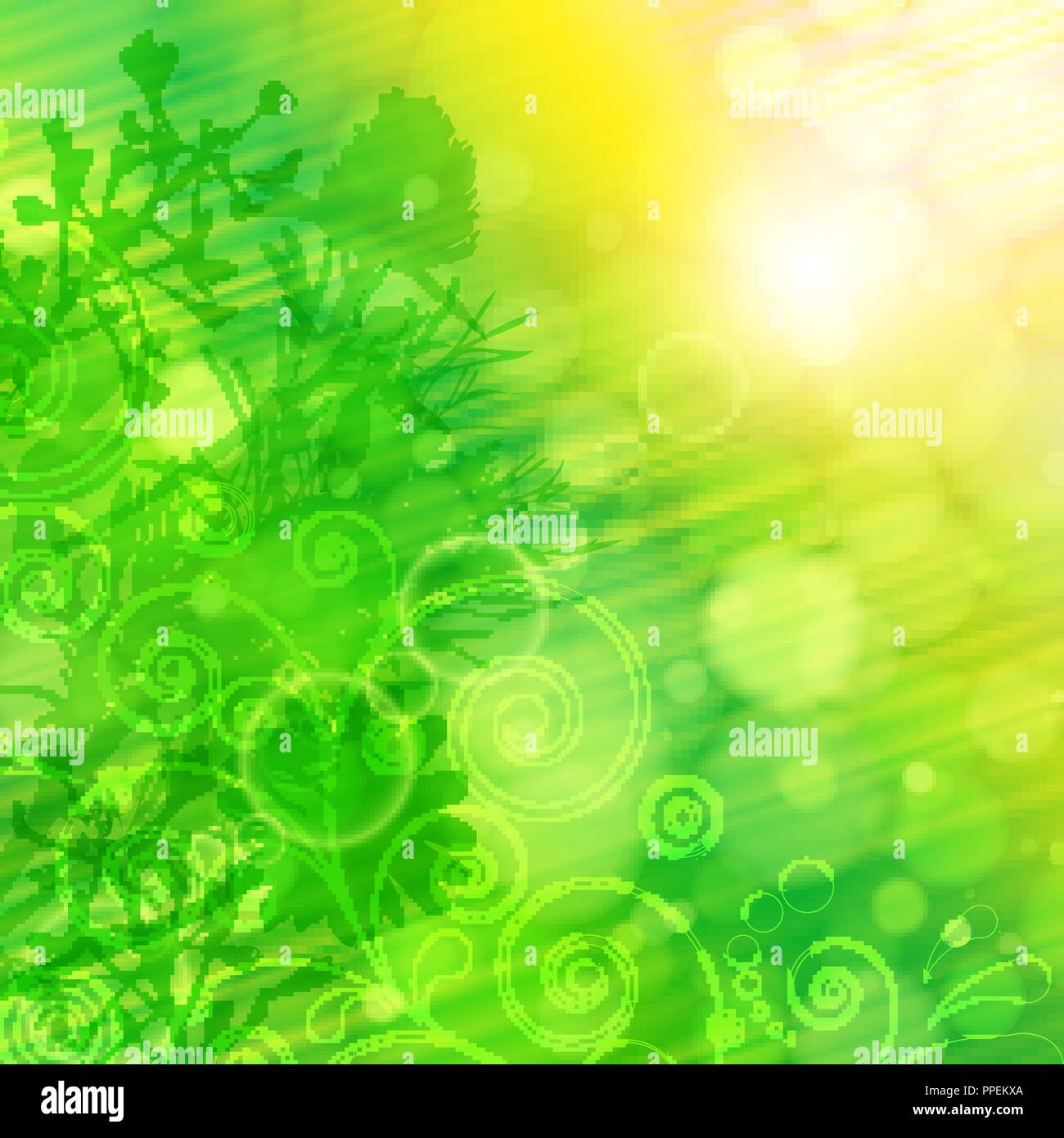 Green abstract design hi-res stock photography and images - Alamy
