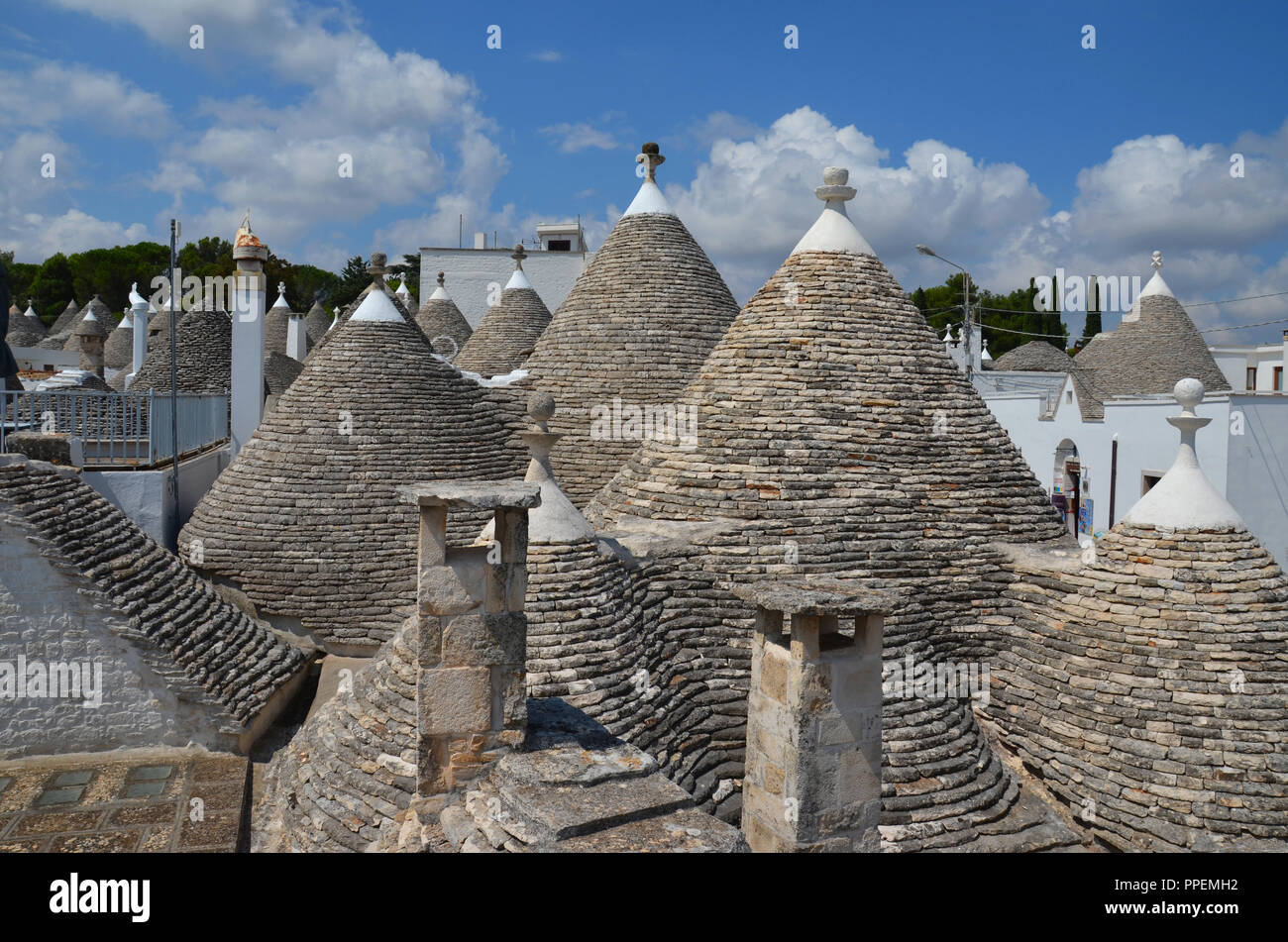 Trulli roofs hi-res stock photography and images - Alamy