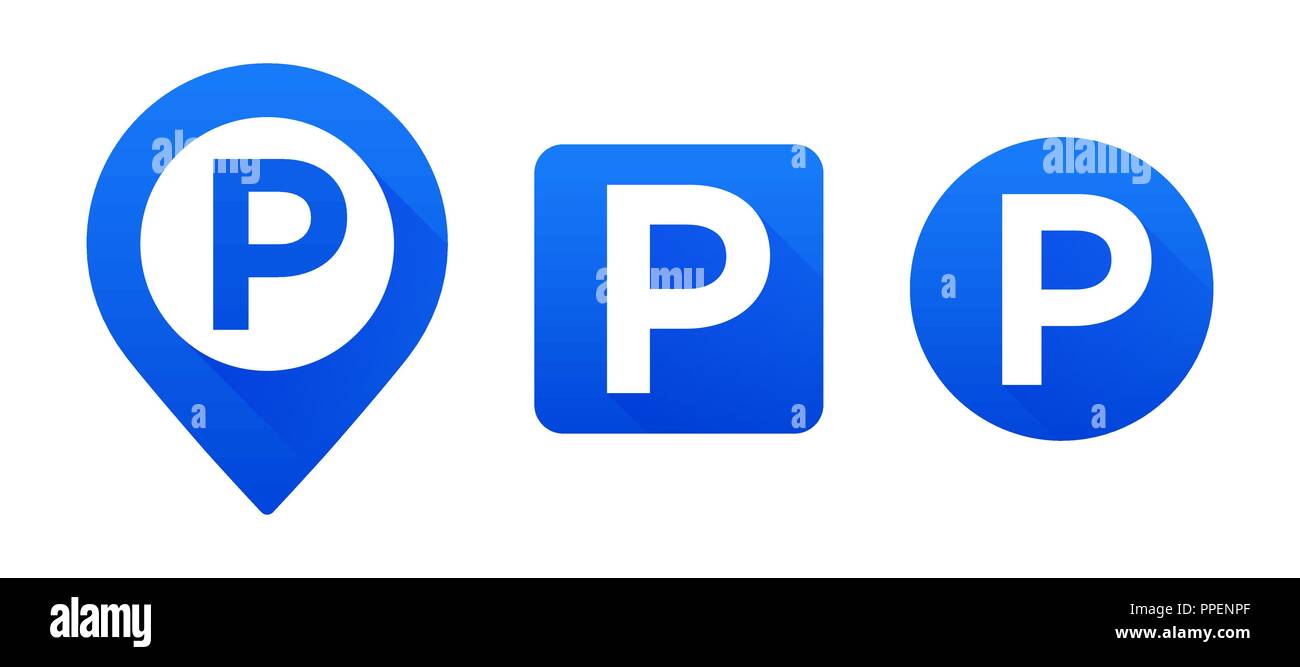 Road parking space in Stock Vector Images - Alamy