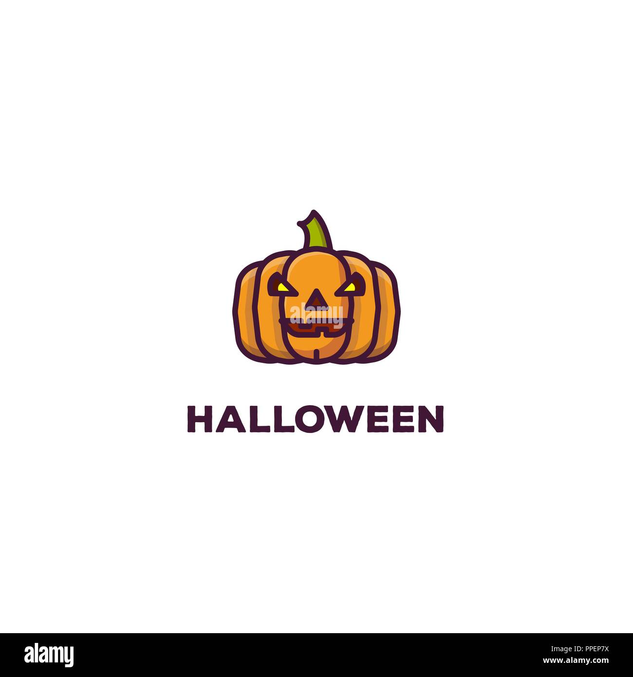 Traditional pumpkin face Stock Vector Images - Alamy
