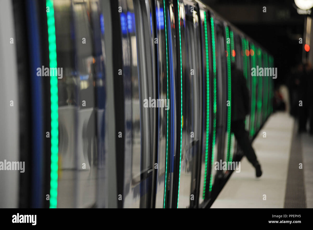 The new Type C2 subway train, Munich, Germany Stock Photo - Alamy