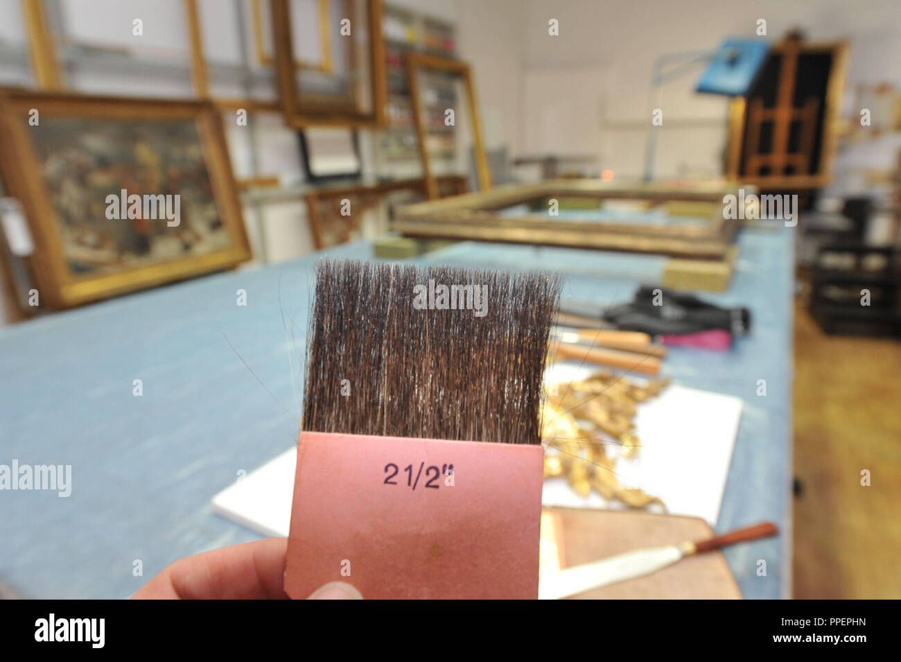 At the Doerner Institute of the Bavarian State Picture Collection old ...