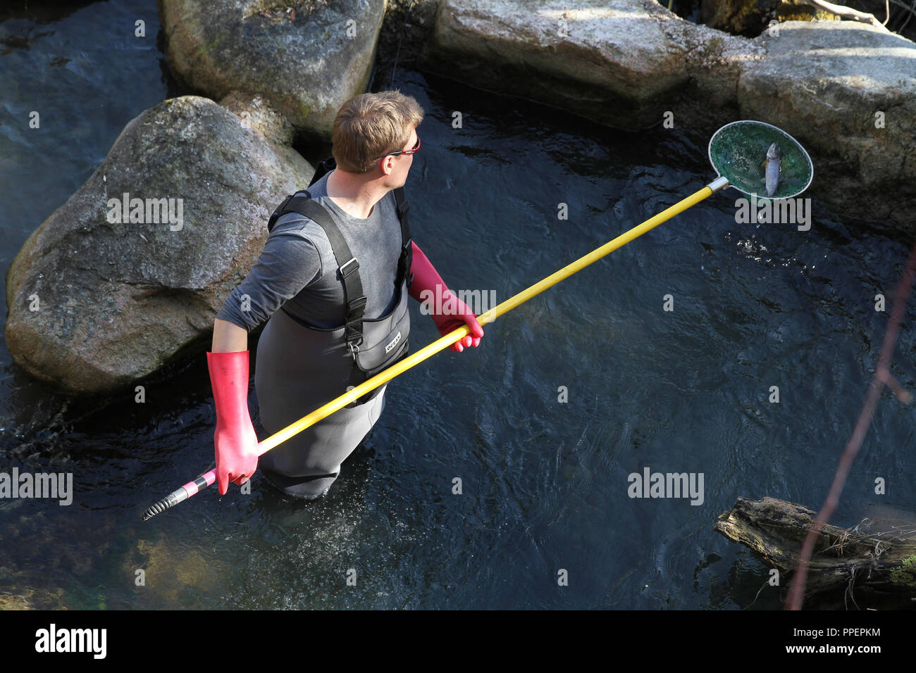 Isar fisherman hi-res stock photography and images - Alamy
