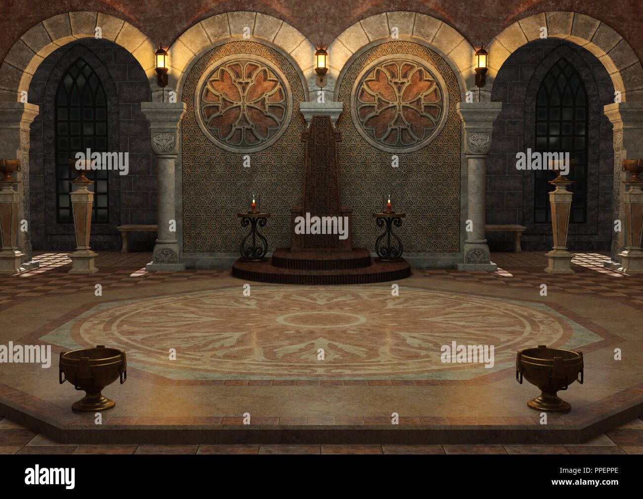 Fairy tale throne hi-res stock photography and images - Alamy