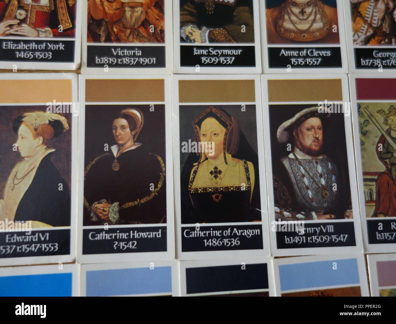 king and queens of england Stock Photo - Alamy