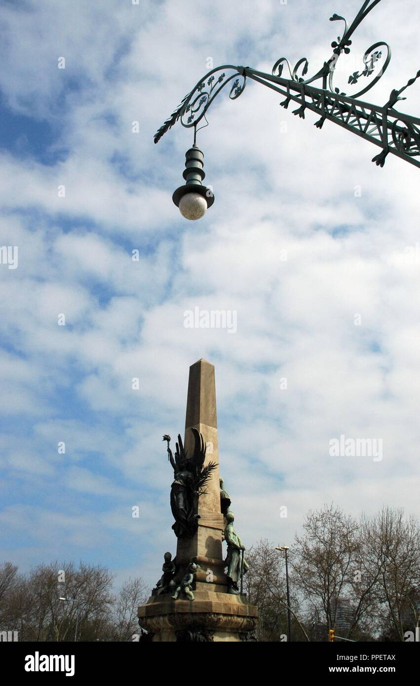 Monumento a rius y taulet hi-res stock photography and images - Alamy