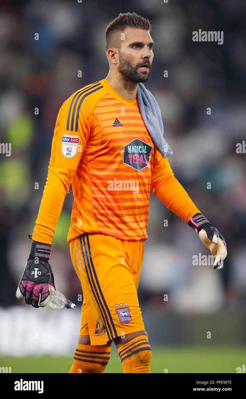 Ipswich Town goalkeeper Bartosz Bialkowski Stock Photo - Alamy