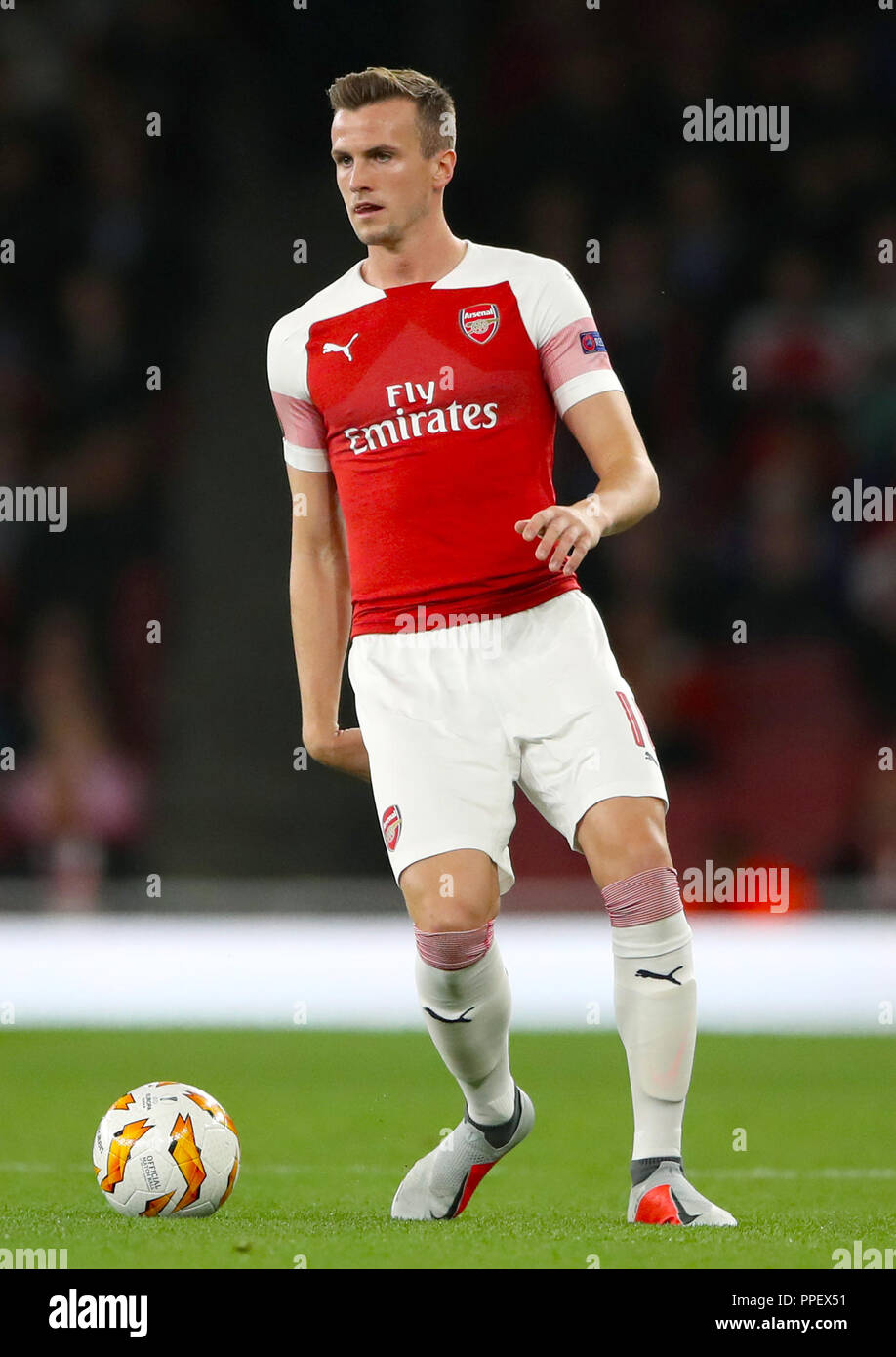 Arsenal's Rob Holding Stock Photo - Alamy