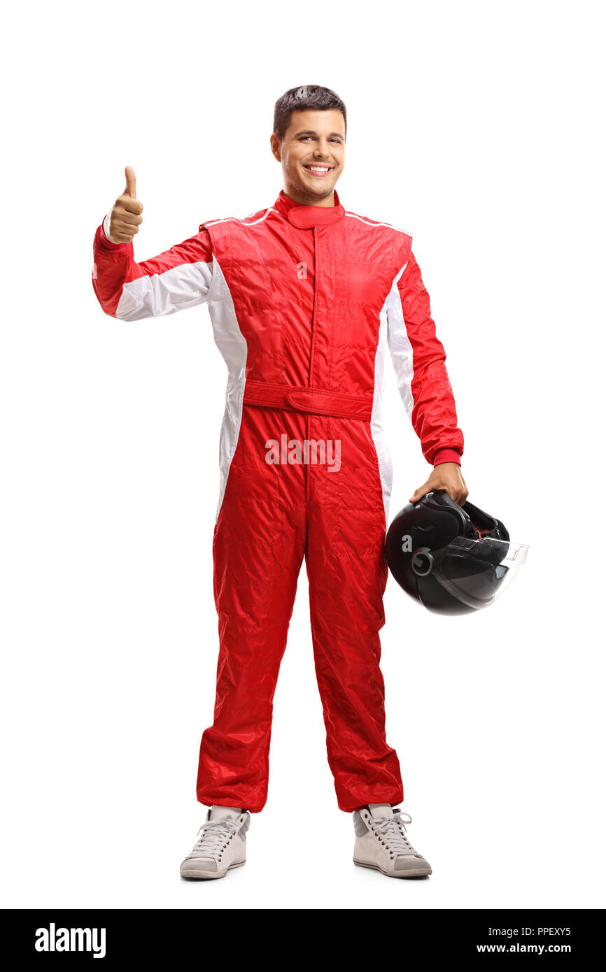 Race car driver in protective sportswear hi-res stock photography and ...