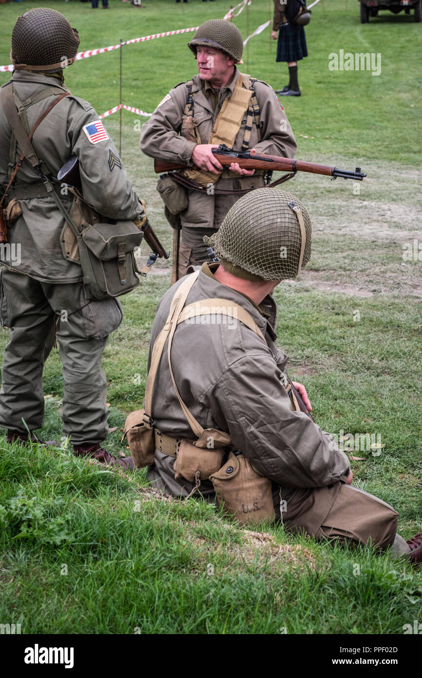 American Soldiers Ww2 Uk High Resolution Stock Photography and Images ...