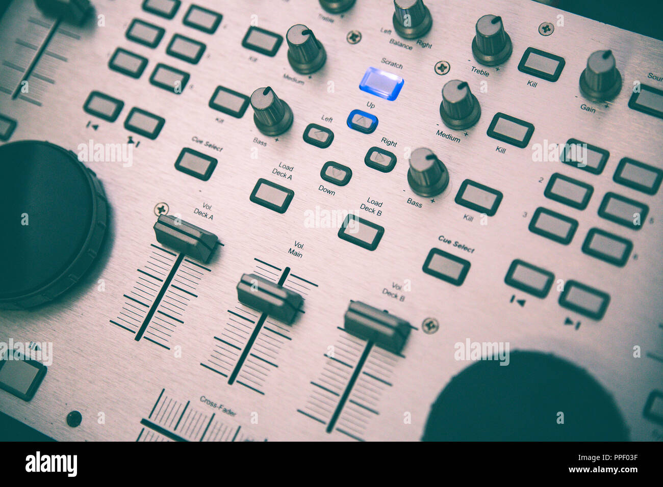 Input and output control panel hi-res stock photography and images - Alamy