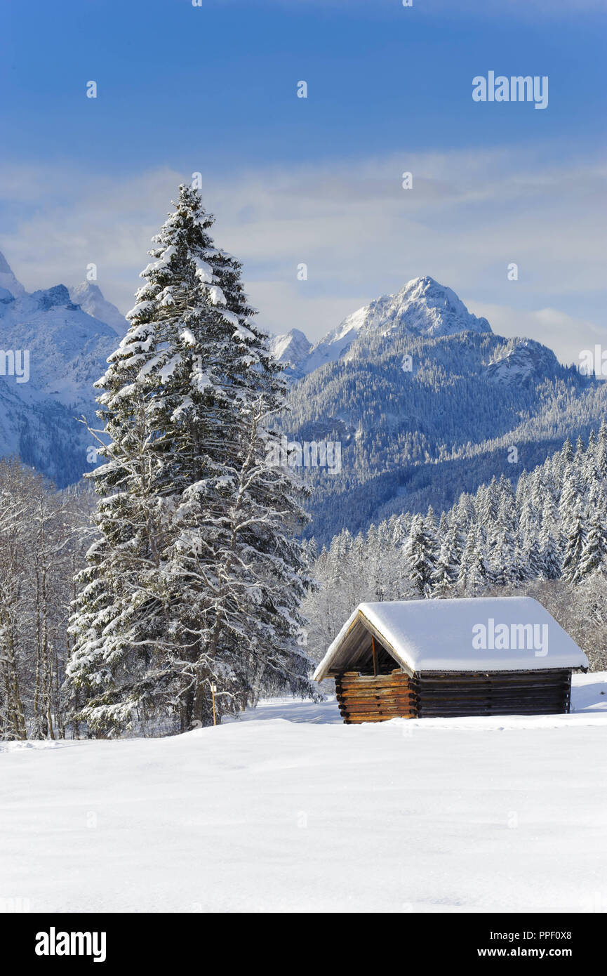 Schloss elmau snow hi-res stock photography and images - Alamy