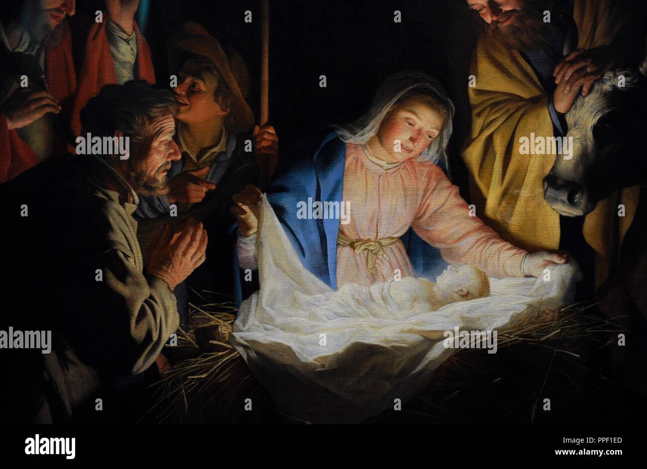 Nativity gerrit van honthorst hi-res stock photography and images - Alamy