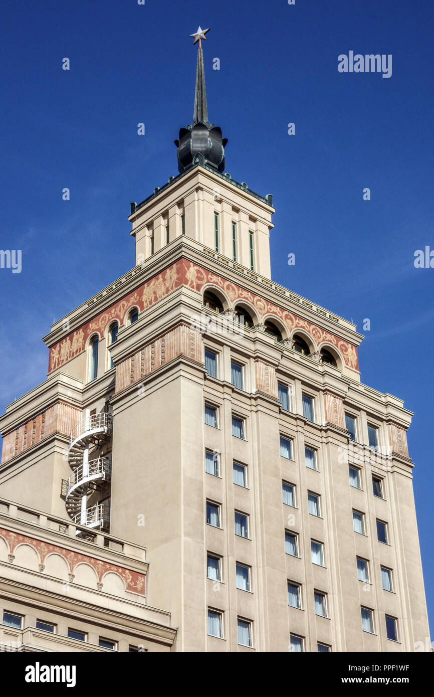 Hotel International, Prague Dejvice, is the largest Socialist realism ...