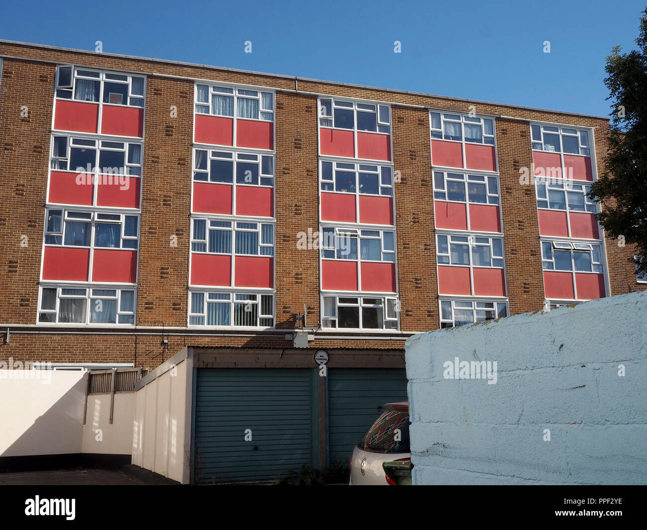 Social housing flats Stock Photo - Alamy