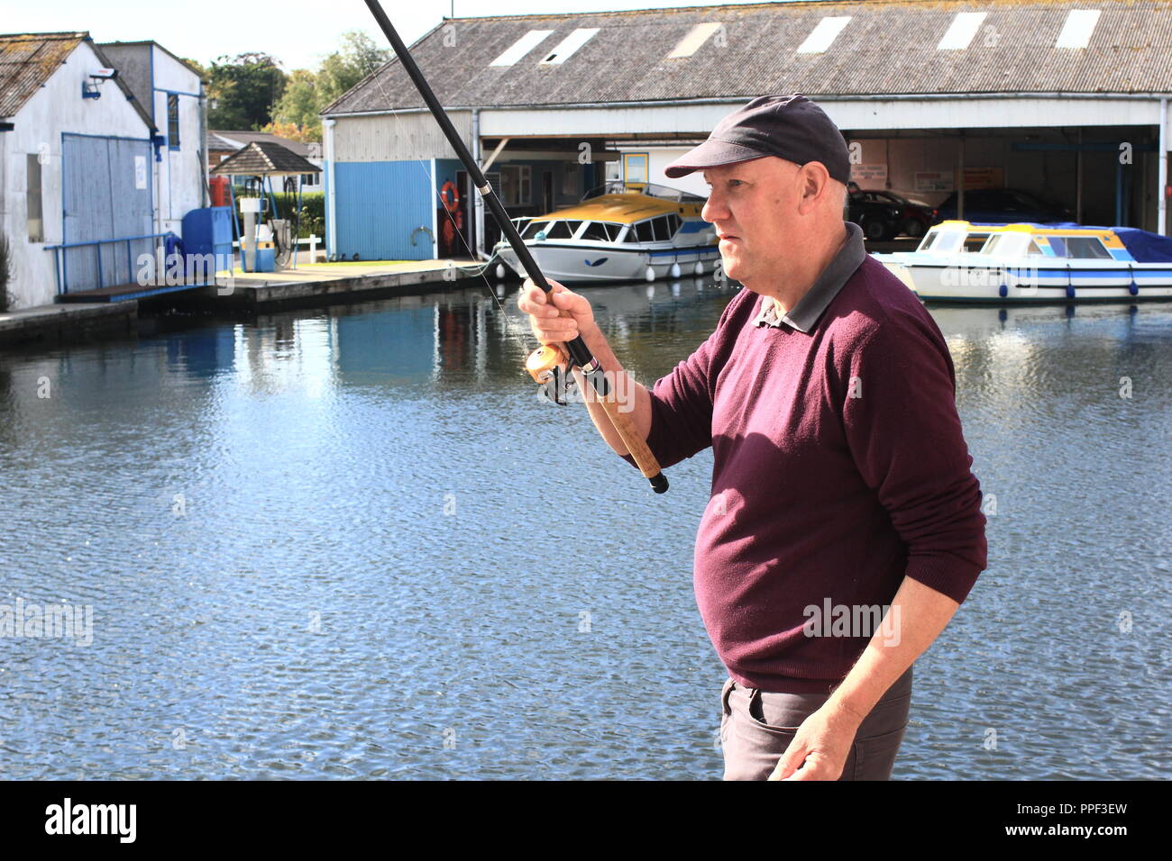 Coarse fishing in England Stock Photo - Alamy